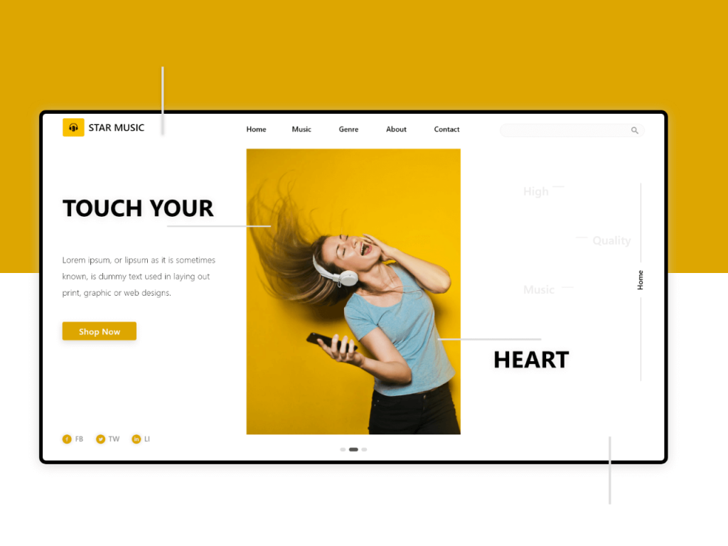 Smoothie Ordering Web App - Free XD Resource | Adobe XD Elements
