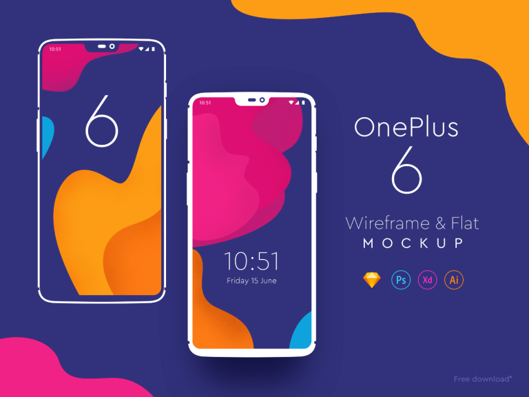 Phone Mockups Adobe XD Mockups | Adobe XD Elements