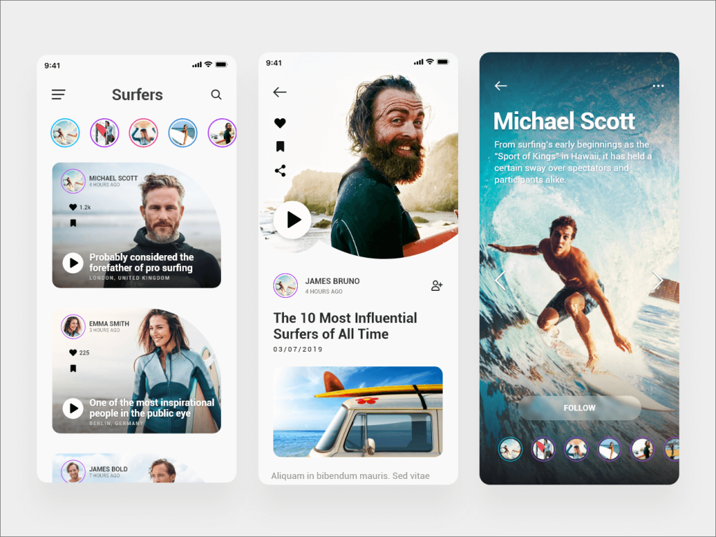 Music App Wireframe UX Kit - Free XD Resource | Adobe XD Elements