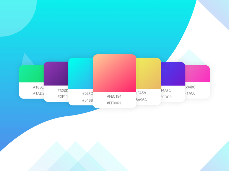 Gradient Color - Free XD Resource | Adobe XD Elements