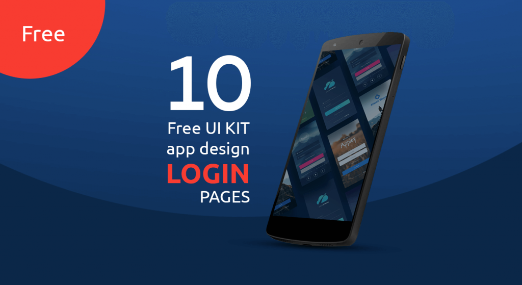 10 Login Screens UI Design - Free XD Resource | Adobe XD Elements