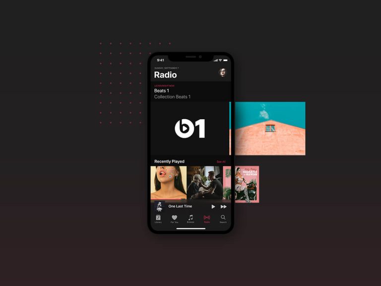 Apple Music Redesign - Free XD Resource | Adobe XD Elements