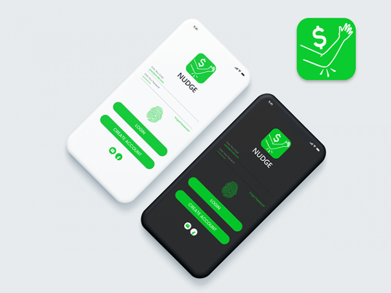 Nudge Subscription App - Free XD Resource | Adobe XD Elements