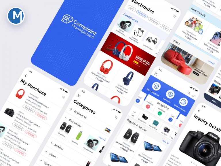Trackz Music App UI Kit - Free XD Resource | Adobe XD Elements