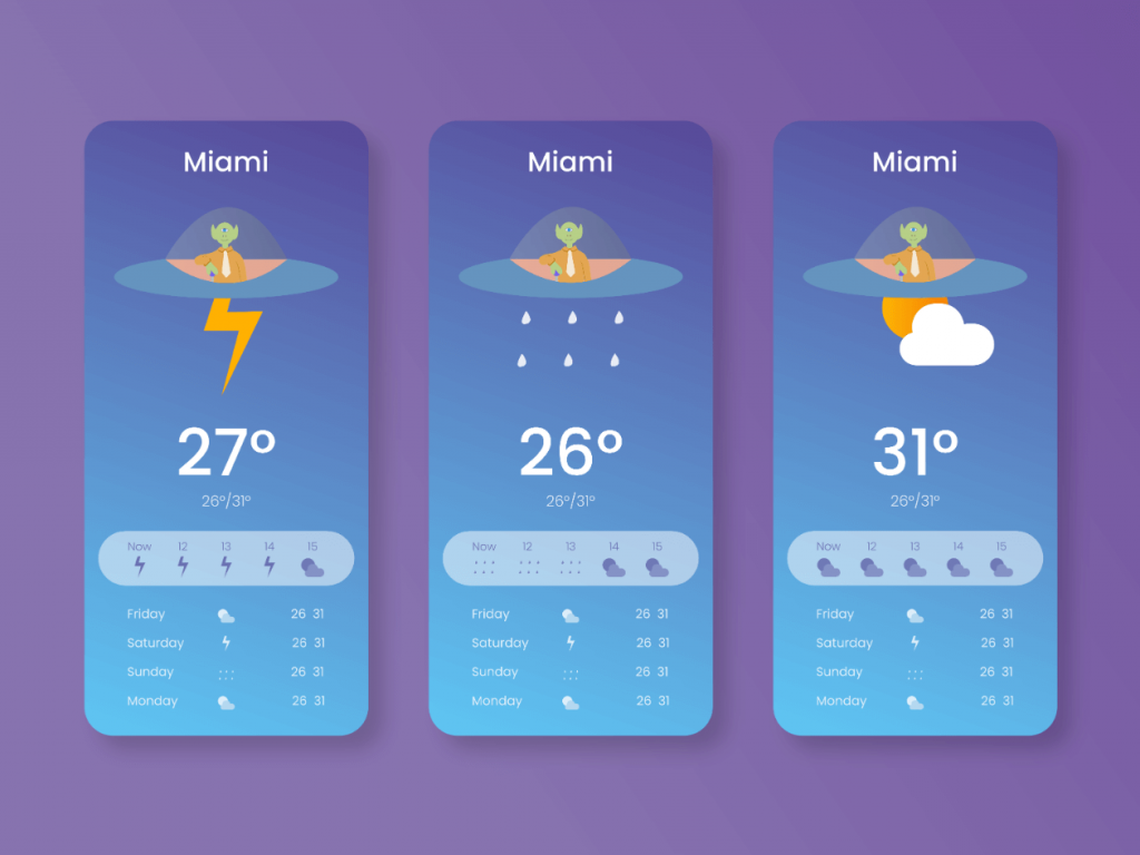 Smoothie Ordering Web App - Free XD Resource | Adobe XD Elements