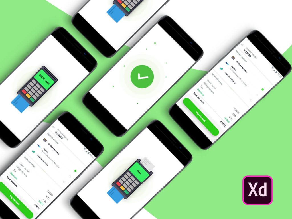 Payment App - Free XD Resource | Adobe XD Elements
