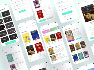 Read Me App - Free XD Resource | Adobe XD Elements