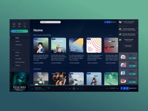 Spotify Concept UI Kit - Free XD Resource | Adobe XD Elements
