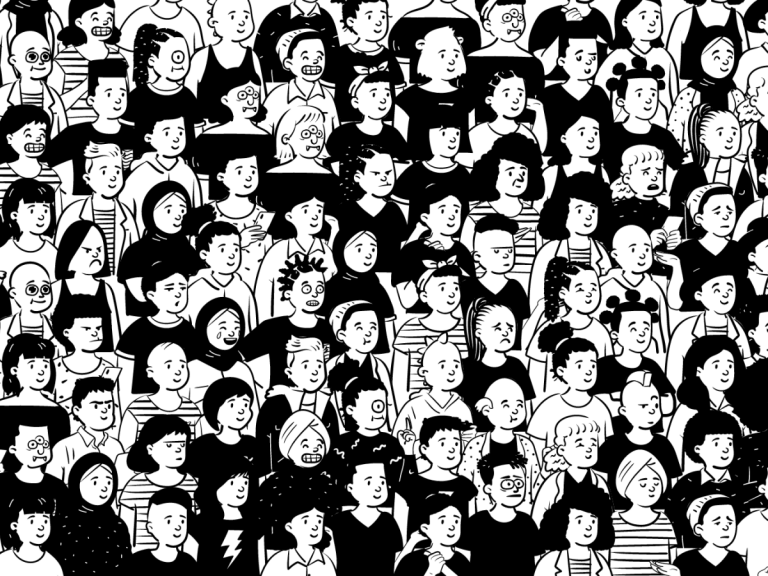 Open Peeps - A hand-drawn illustration library - Free XD Resource ...