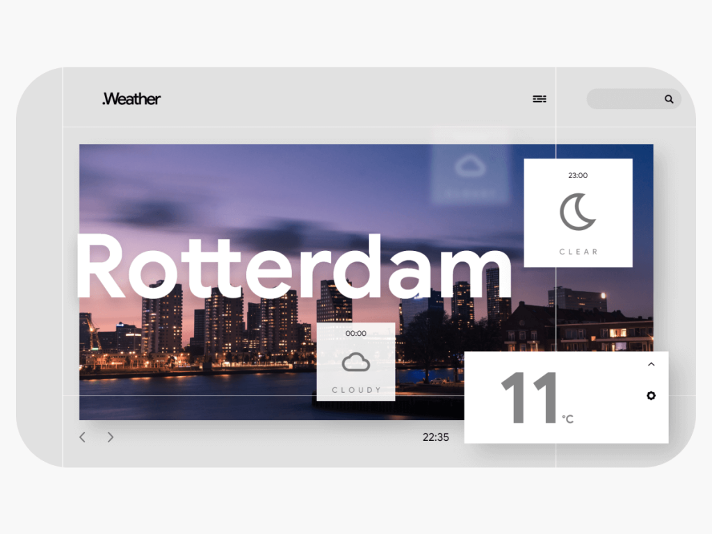 Weather Animation - Free XD Resource | Adobe XD Elements