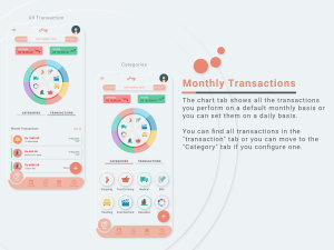 Expense Tracker App UI Kit - Free XD Resource | Adobe XD Elements