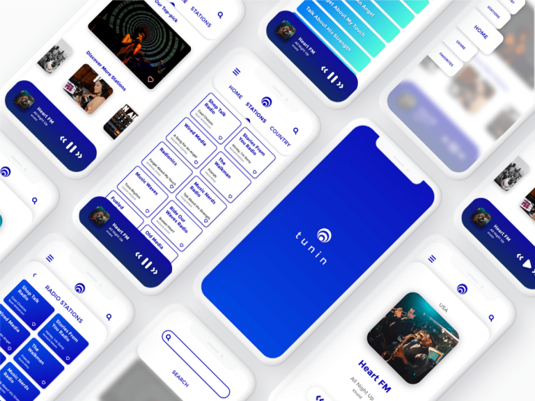 VPN App UI Kit - Free XD Resource | Adobe XD Elements